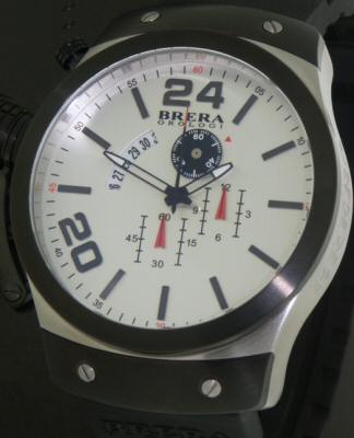 Brera Orologi Estremo wrist watches - White Dial Black Crown Estremo ...