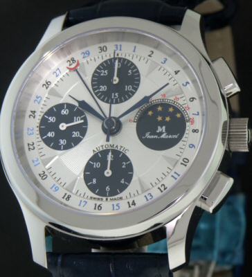 Jean Marcel Chronographs wrist watches - Moon Phase Pointer Chronograph ...