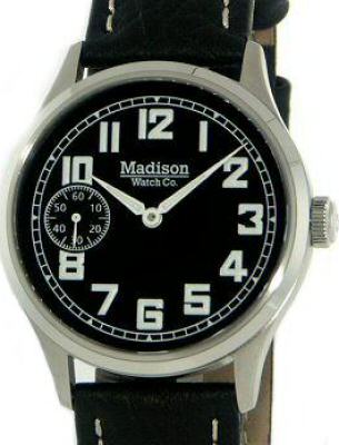 Madison Military wrist watches - Military Dial Manual Wind MAD1A2.