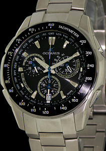 Oceanus Atomic-Solar wrist watches - Oceanus Super Chronograph ...