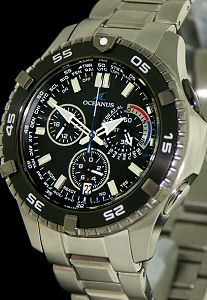 Oceanus Atomic-Solar wrist watches - Oceanus "cachalot" 200m Divers ...