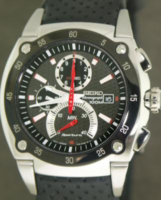 Seiko Luxe Sportura wrist watches - Sportura1/100 Sec Chronograph SPC003.