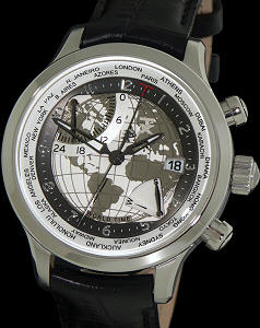 Tx Technoluxury World Time wrist watches - World Time Steel On Strap ...