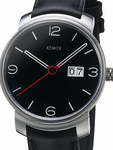 Xemex Piccadilly wrist watches - Piccadilly Big Date Black Auto 810.01.
