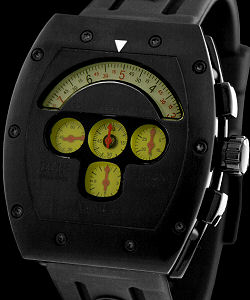 Azimuth Mecha wrist watches - Mecha - 1 Bmf Pvd Yellow Eyes CGM-PVD-521B.