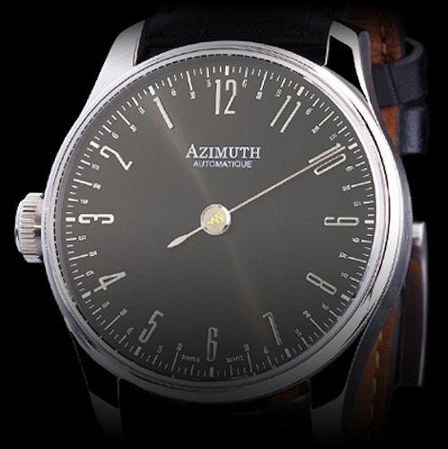 Azimuth Round-1 wrist watches - Back In Time - Gun Metal Grey BIT ...