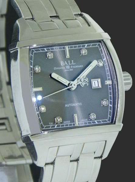 Ball Conductor wrist watches - Conductor Perl Diamond Dial NL1068D-S3J-GY.