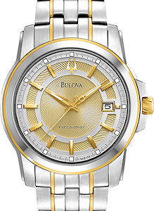Bulova Precisionist wrist watches - Langford 2-Tone 98B156.