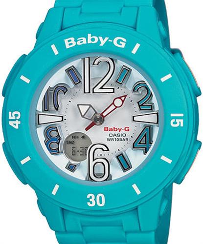Casio Baby-G wrist watches - Baby-G Neon Illuminator Blue BGA170-2B.