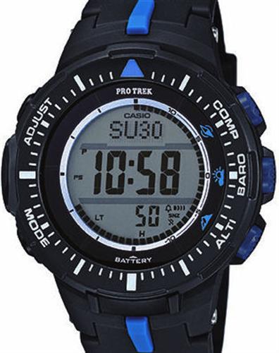 Casio Protrek wrist watches - Protrek Triple Sensor Solar PRG300-1A2.