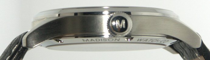 Madison Military wrist watches - Manual Wind Engraved MAD-2A1ELB.