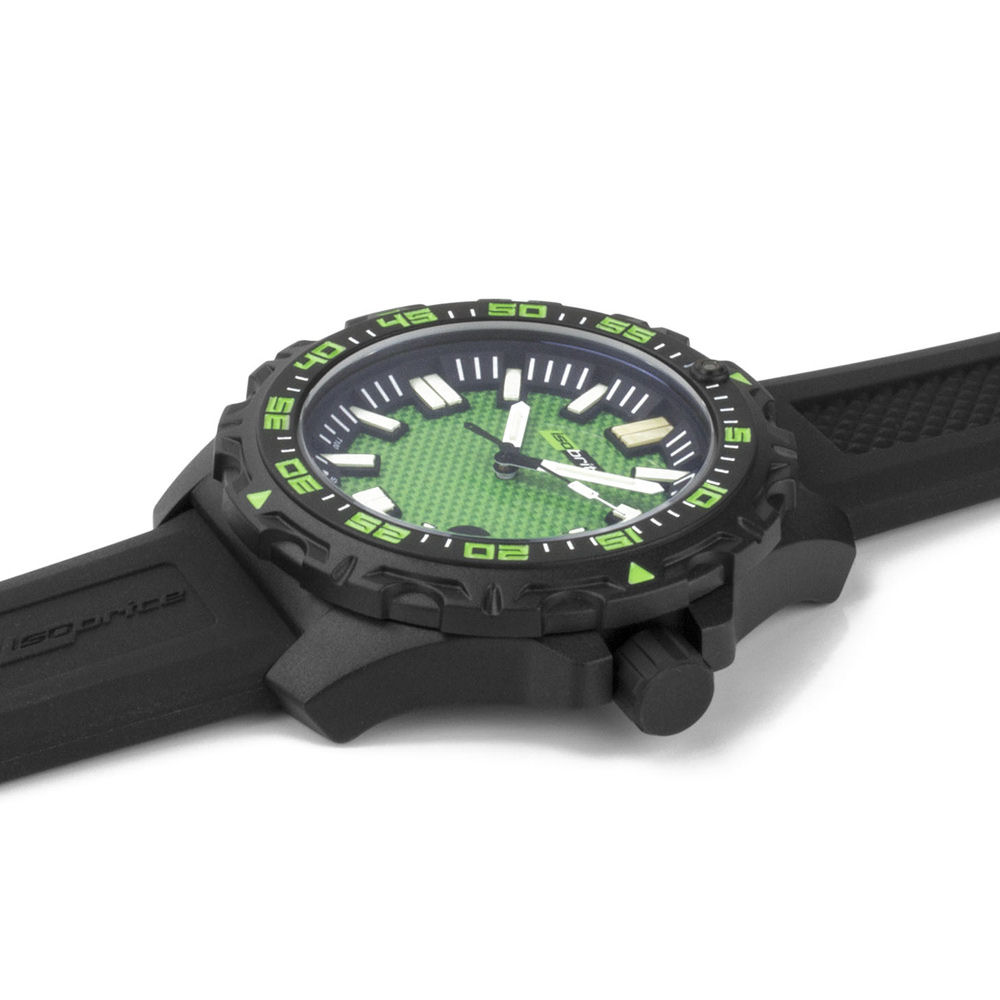Armourlite Isobrite wrist watches - Afterburner Green ISO4002.