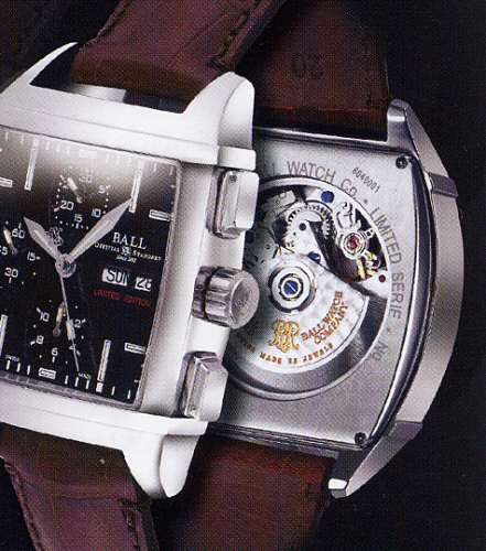 Ball Conductor wrist watches - Conductor Chronograph CM1068D-LJ-BK.