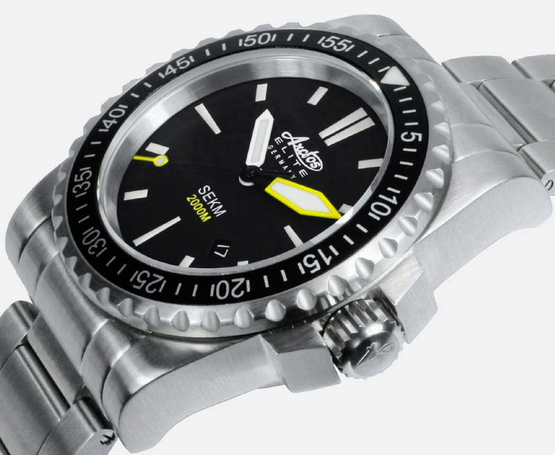 SOLD: ARCTOS Elite SEKM 2000M German Military EXTREME Divers Watch ...
