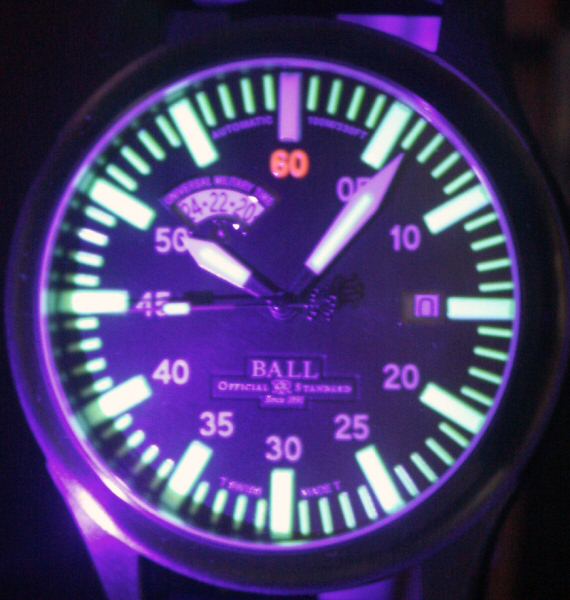 Ball Fireman wrist watches - Fireman Night Train Rubber NM1092C-P1B-BK.