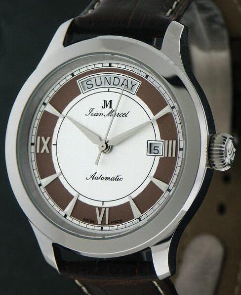 Jean Marcel Automatics wrist watches - Jean Marcel Day-Date 160.215.52.
