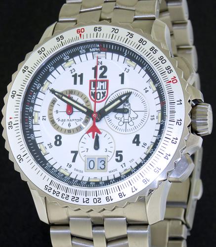 Luminox Air Series wrist watches - F-22 Raptor Titan Chronograph A.9240M.