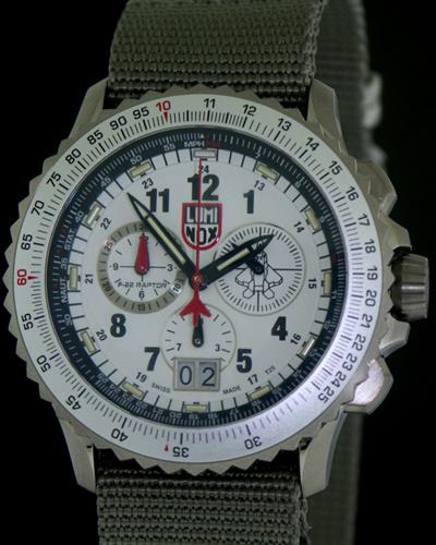 Luminox Air Series wrist watches - F-22 Raptor Titan Chronograph A.9240.