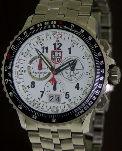 Luminox Air Series wrist watches - Raptor White Dial All Titanium A.9249.M.