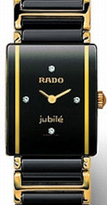 Rado Integral wrist watches - Two Tone Steel Ceramic R20383712.